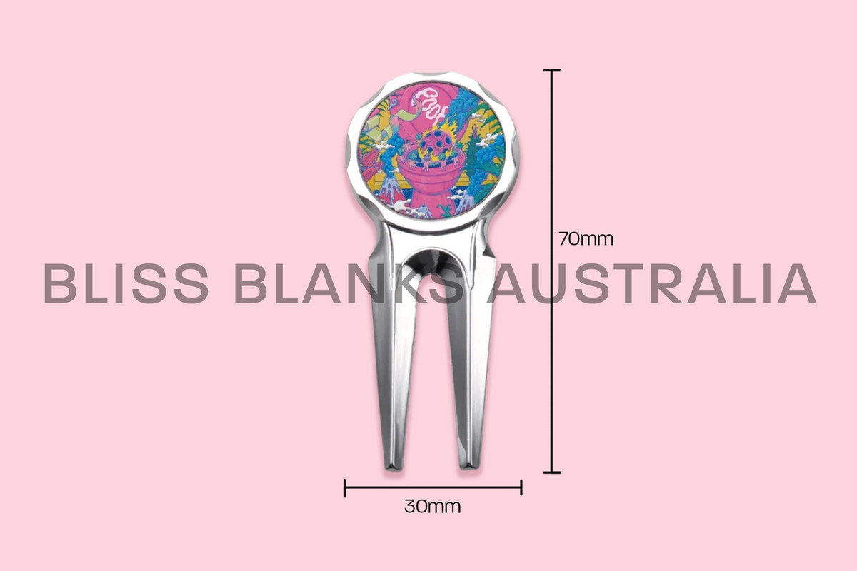 Sublimation Golf Ball Markers – Bliss Blanks Australia